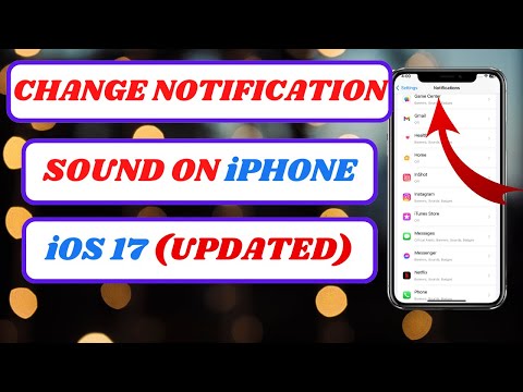 how to change apps notification sound on iphone ios 17|change app notification sound on iphone|2024