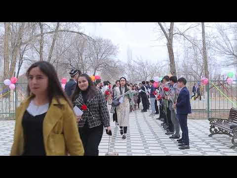 8-Mart Xalqaro xotin qizlar bayrami munosabati bilan Xotin qizlarni kutib olish jarayoni