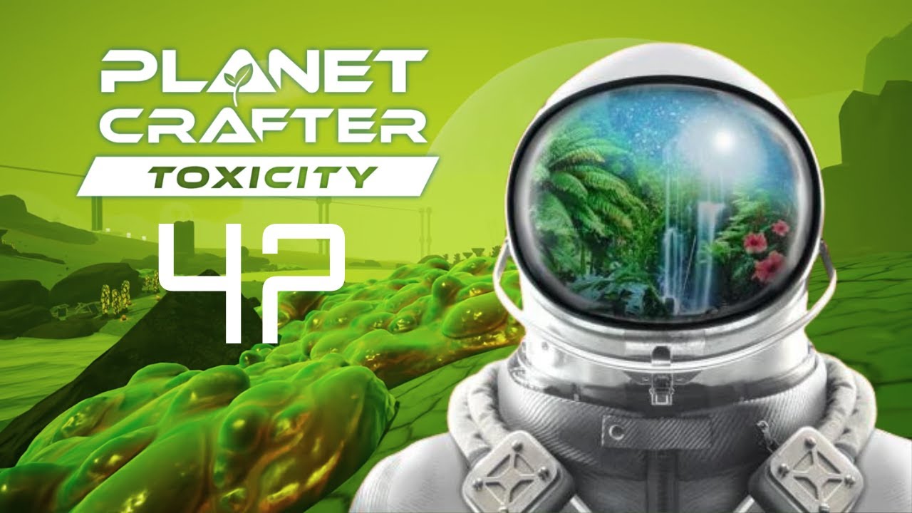 Powering up the dam (this map is huge) | Planet Crafter Toxicity DLC ...