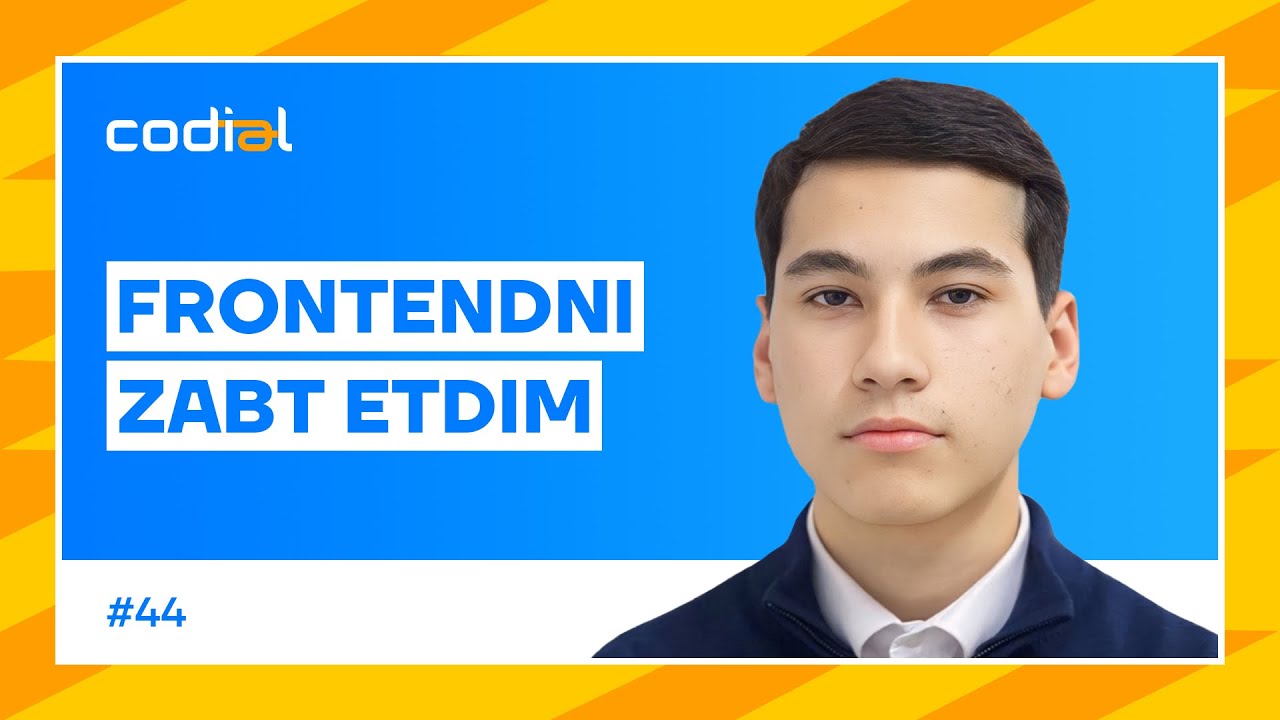 Frontendni zabt etdim - YouTube