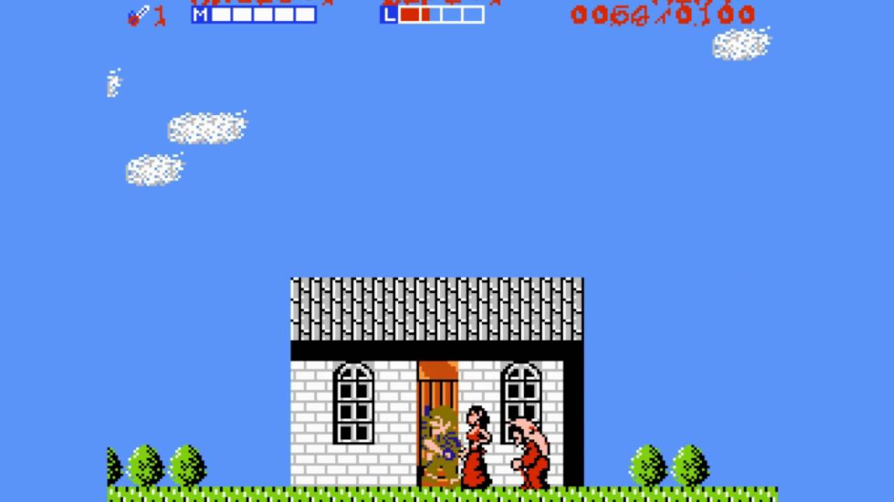 Zelda II: The Adventures of Link NES Gameplay (Evil Dead hack) - YouTube