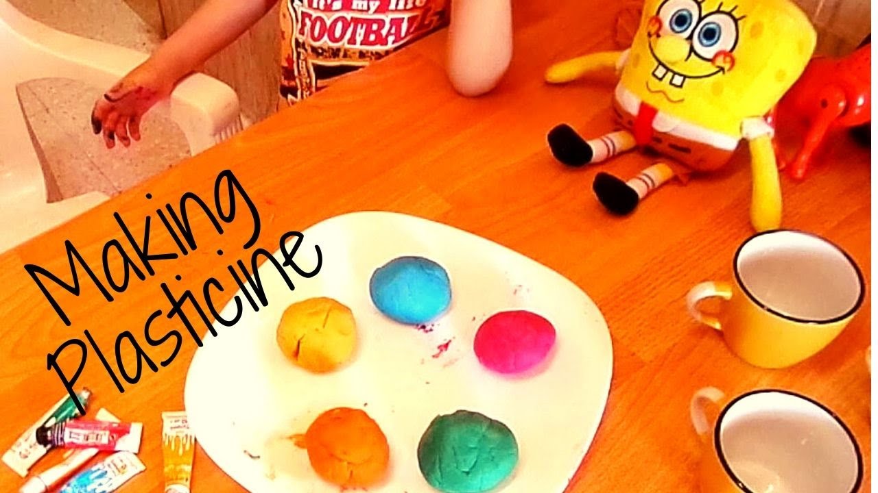 DIY!Making Plasticine in the kitchen! in 2 minutes! - YouTube