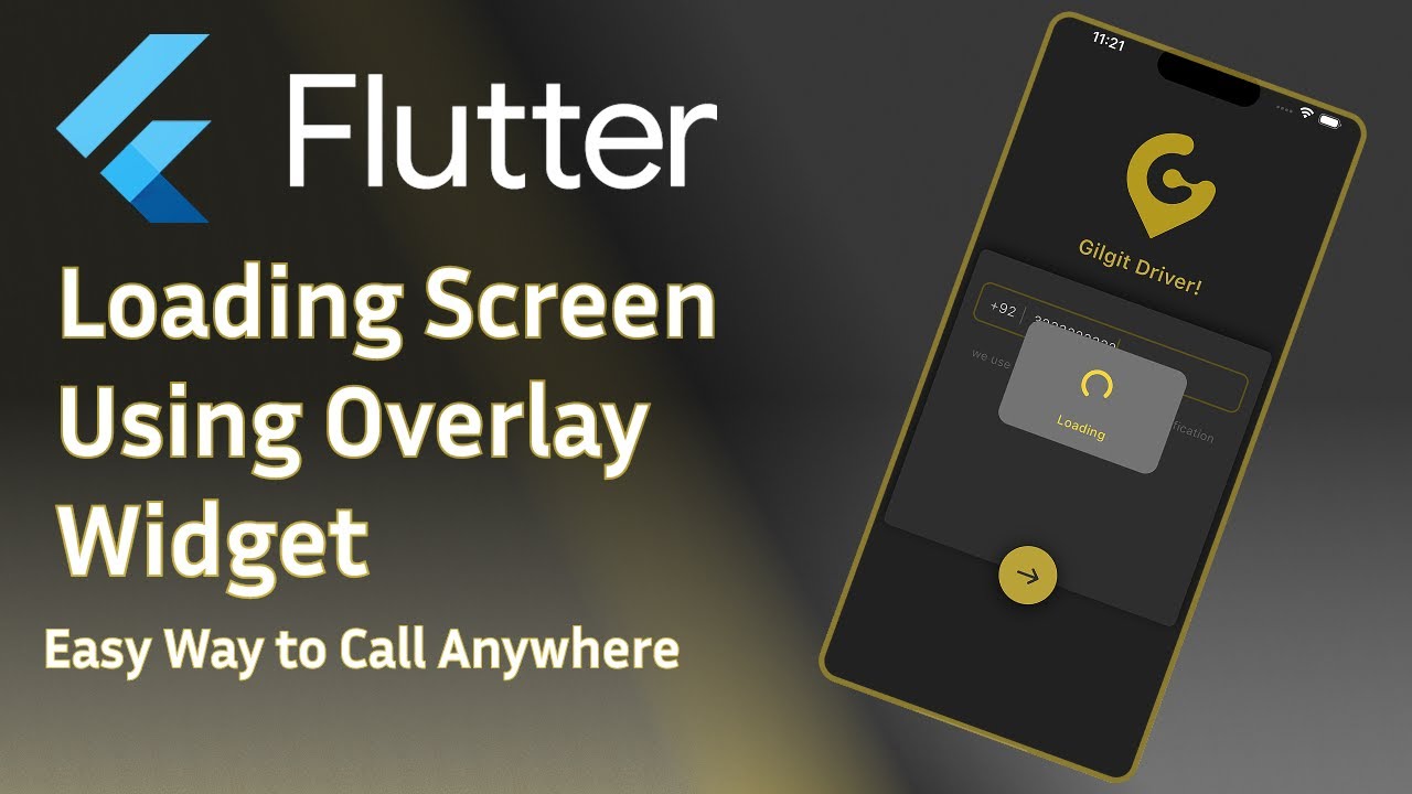 Flutter Dart Loading Dialog Using Overlay Easy Way Display Loading Dialog Every Screen