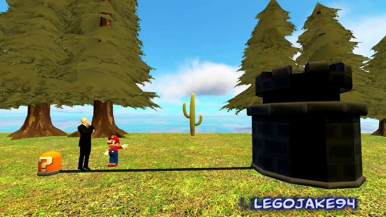 Slender Mario [My castle calamity 2 collab entry 2] - YouTube