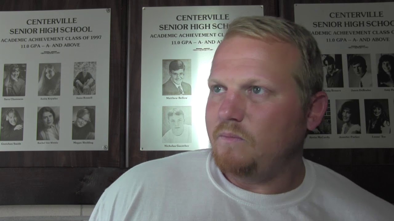 CENTERVILLE FOOTBALL COACH KYLE PADGETT - YouTube