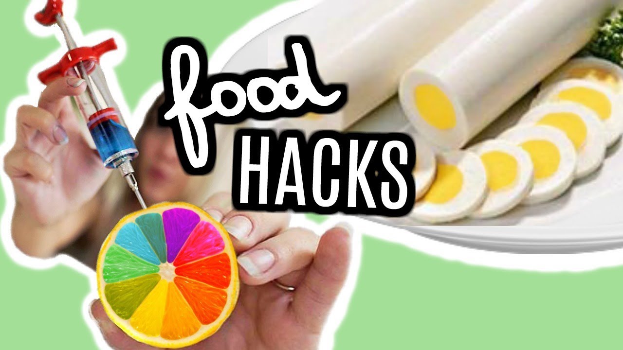 JE TESTE DES FOOD HACKS - YouTube