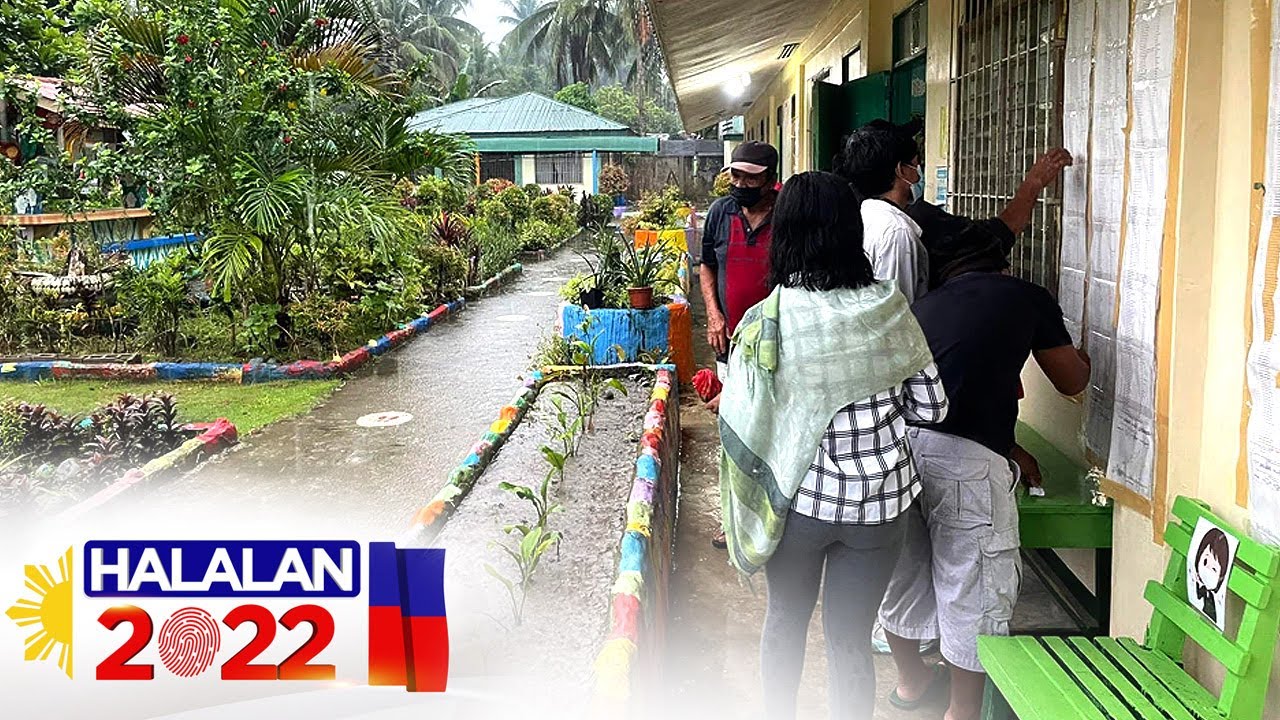Voters line up despite rains in parts of Mindanao | Halalan 2022 - YouTube