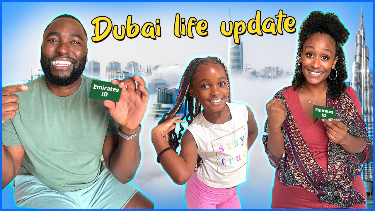 Dubai Life Update: We finally get our Emirates ID! 🙌🏾 - Myra gets new ...