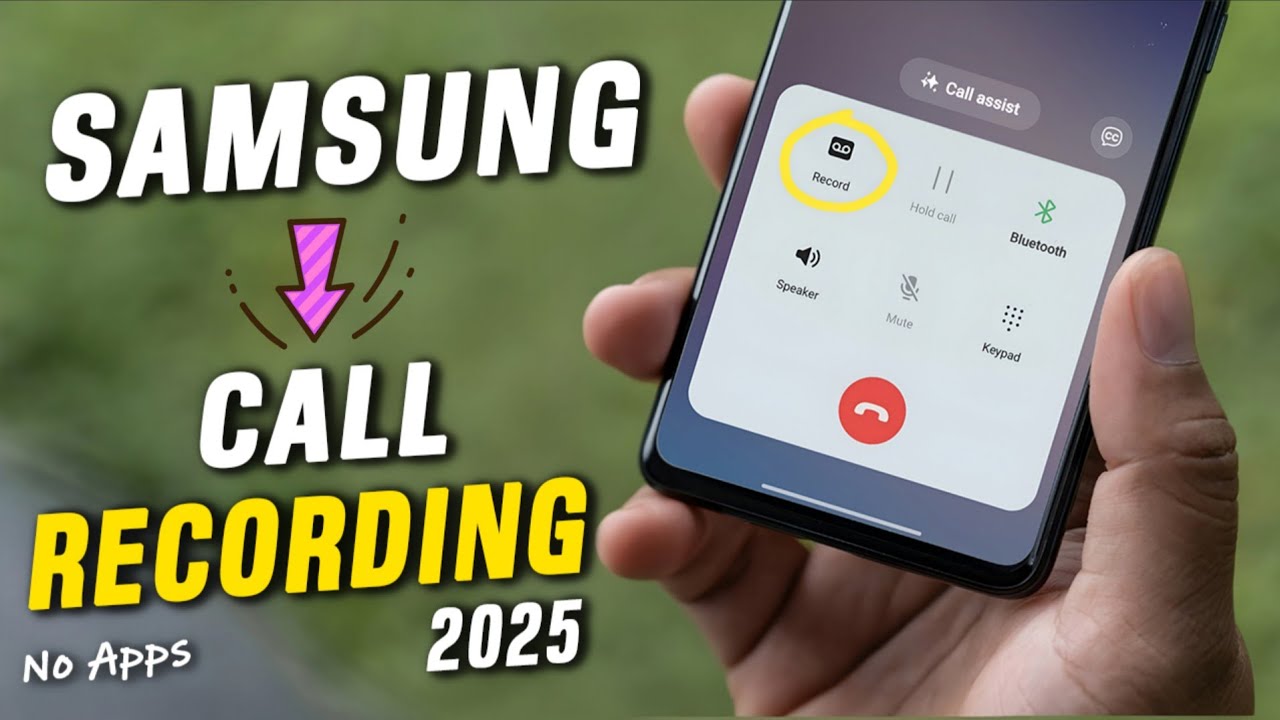 Enable Call Recorder on Samsung (No App Needed) | How to Record Calls ...