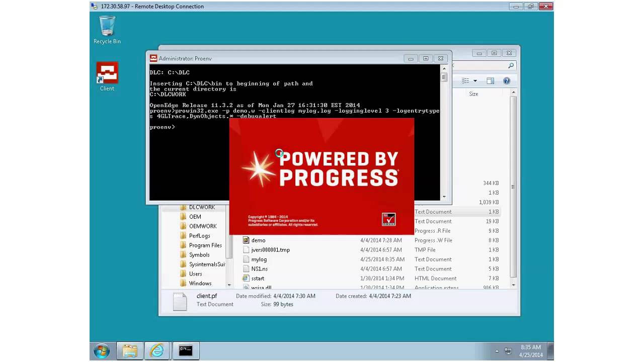How to enable clientlogging for an ABL application - YouTube