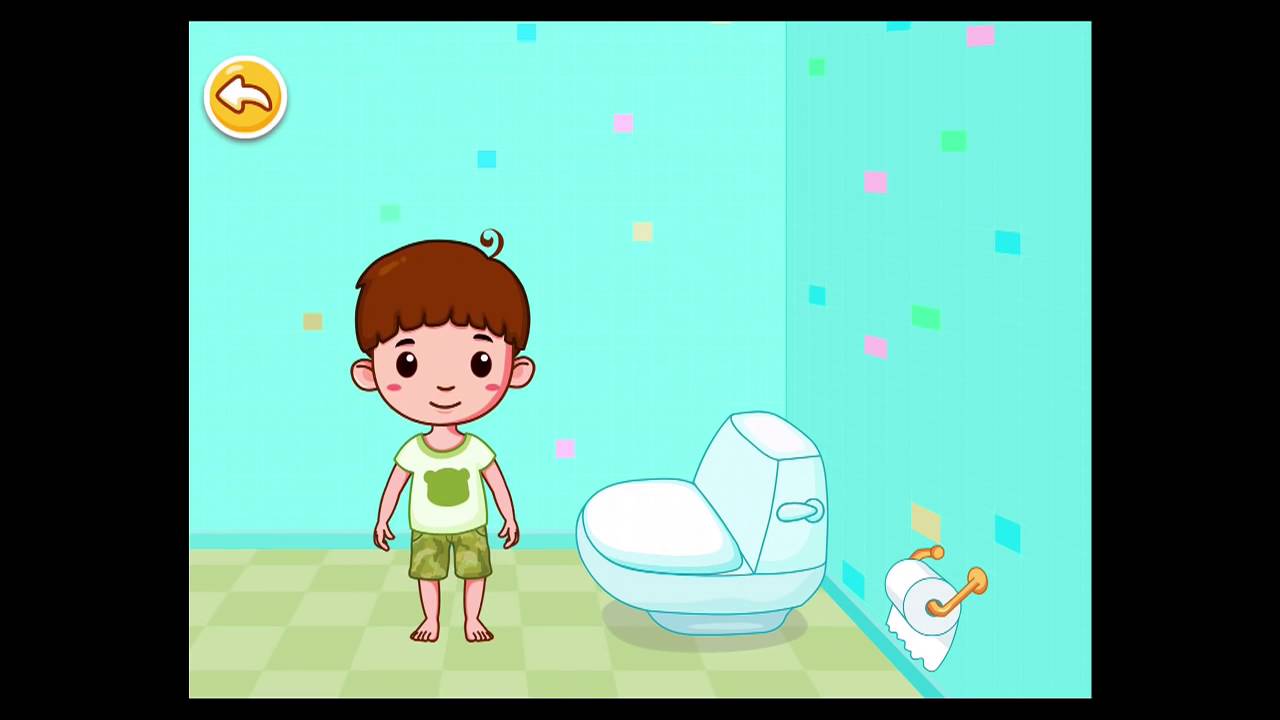 Toilet Training Baby's Potty iPad Gameplay - YouTube