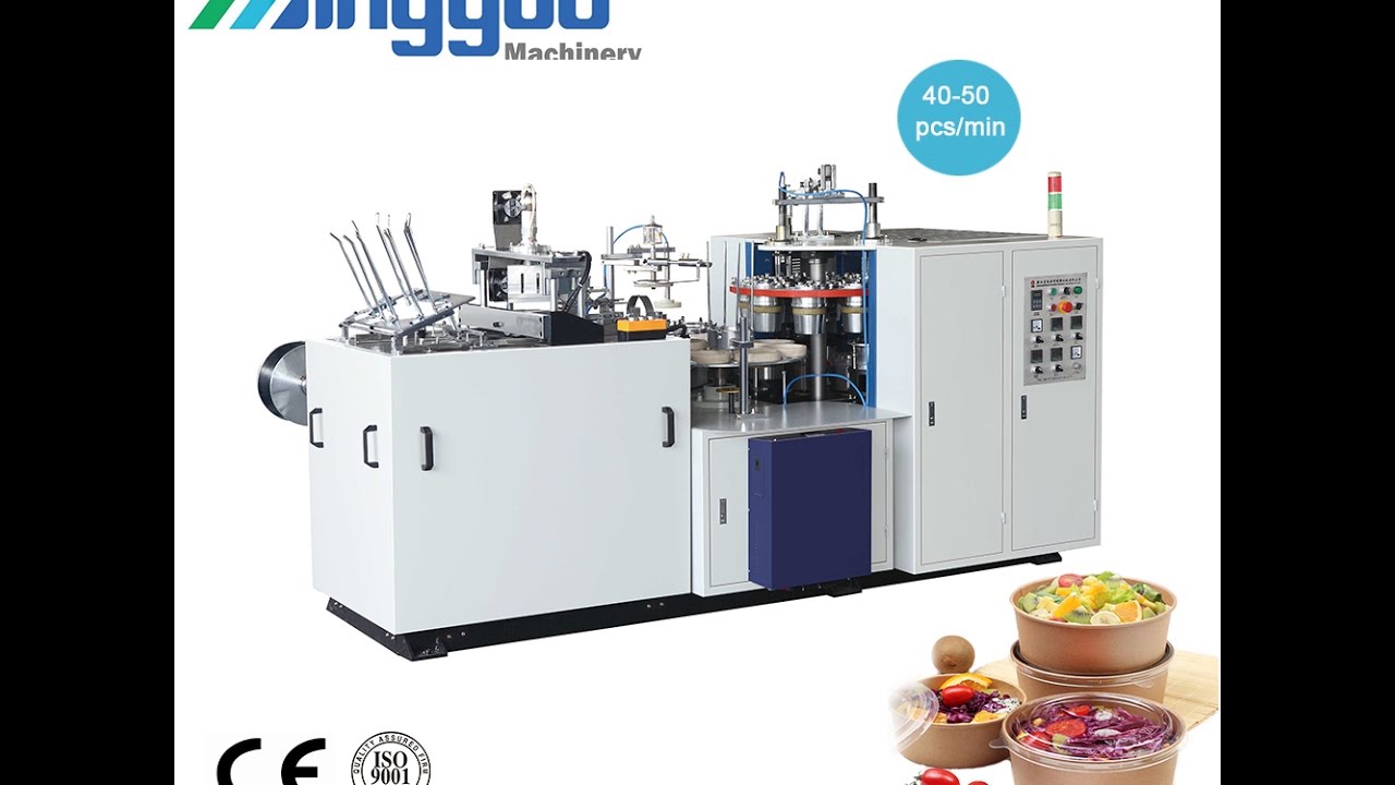 PAPER BOWL MAKING MACHINE WORK IN CLIENT FACTORY MORE THAN 4 YEARS ...