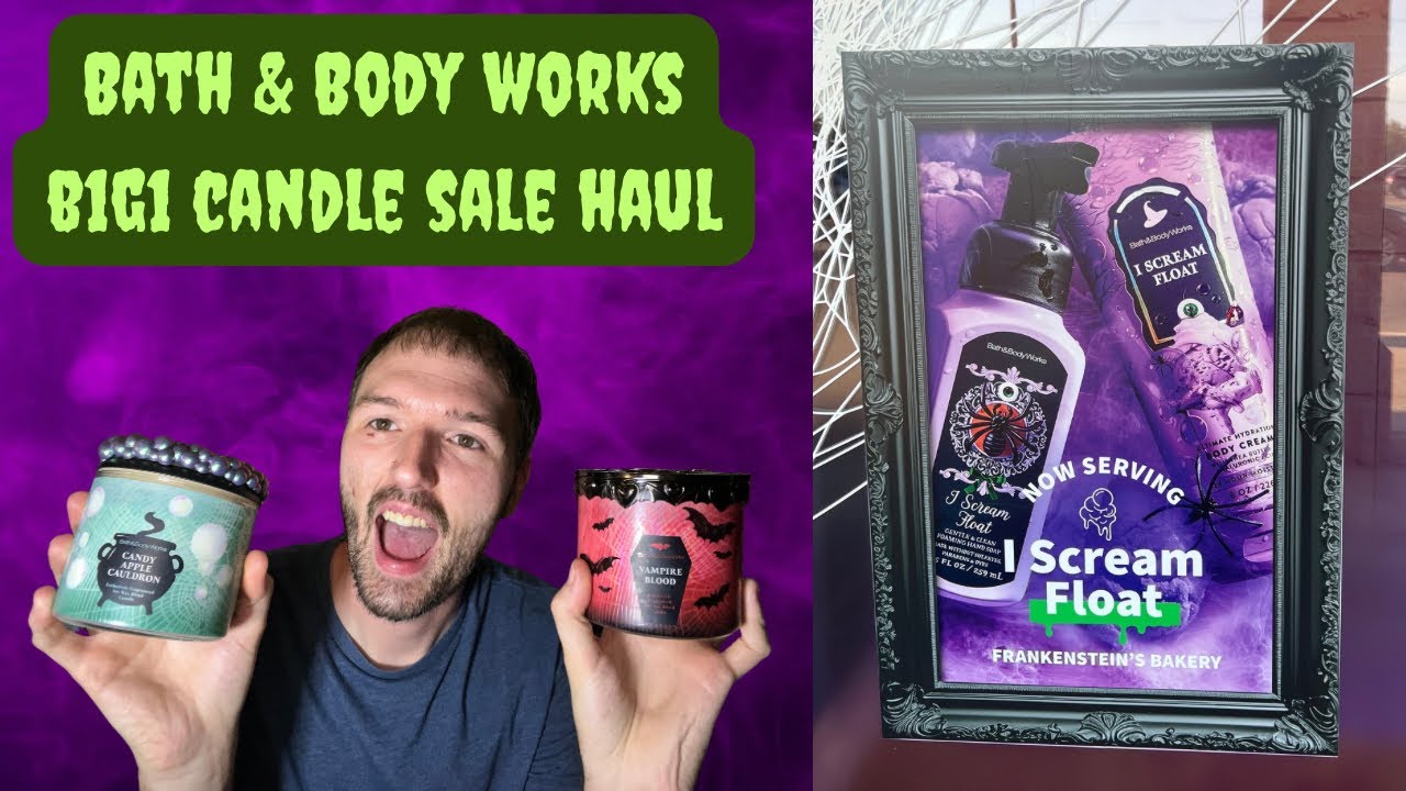 Bath & Body Works B1G1 Candle Sale Haul 🦇🧙 - YouTube
