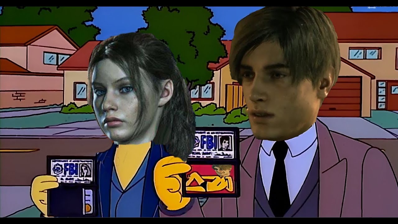 Arklay stripper Leon meets topless Claire/ Resident Evil 2 Remake - YouTube