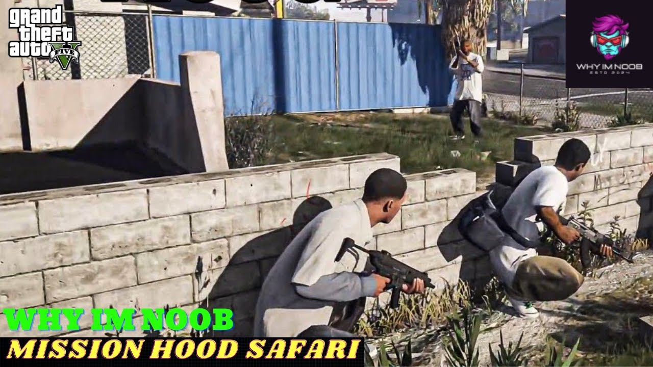 GTA 5 Mission Hood Safari GamePlay #23 - YouTube