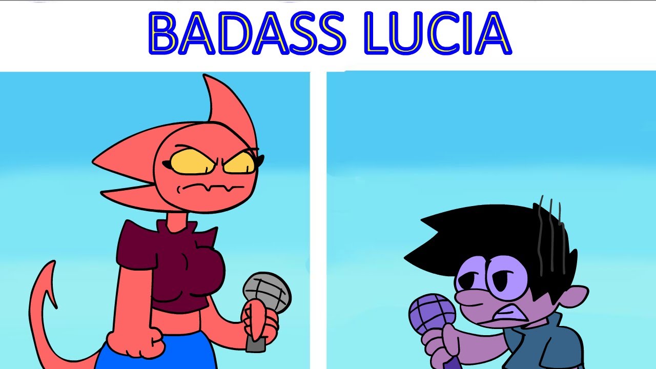 Tony VS BadAss Lucia Mod FNF - YouTube