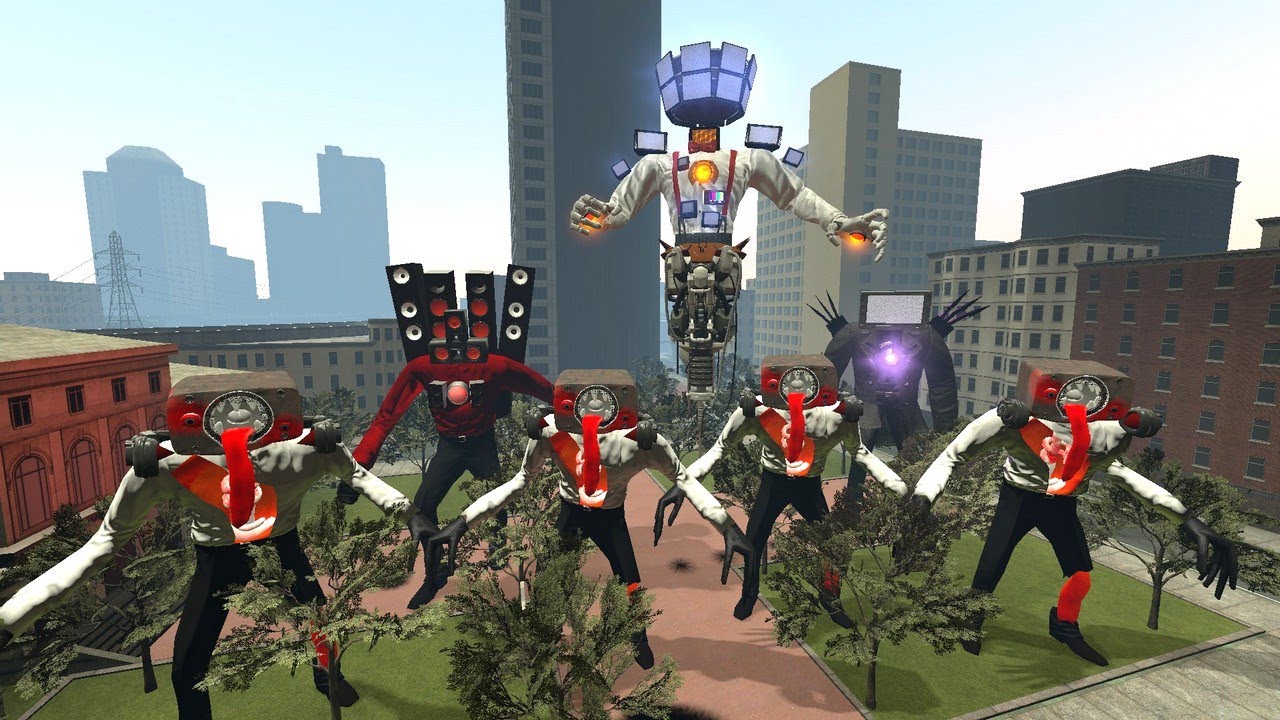 TV MAN MECHA BOSS V2 & SPEAKER MAN & ULTIMATE MECHA TV MAN VS CURSED ...