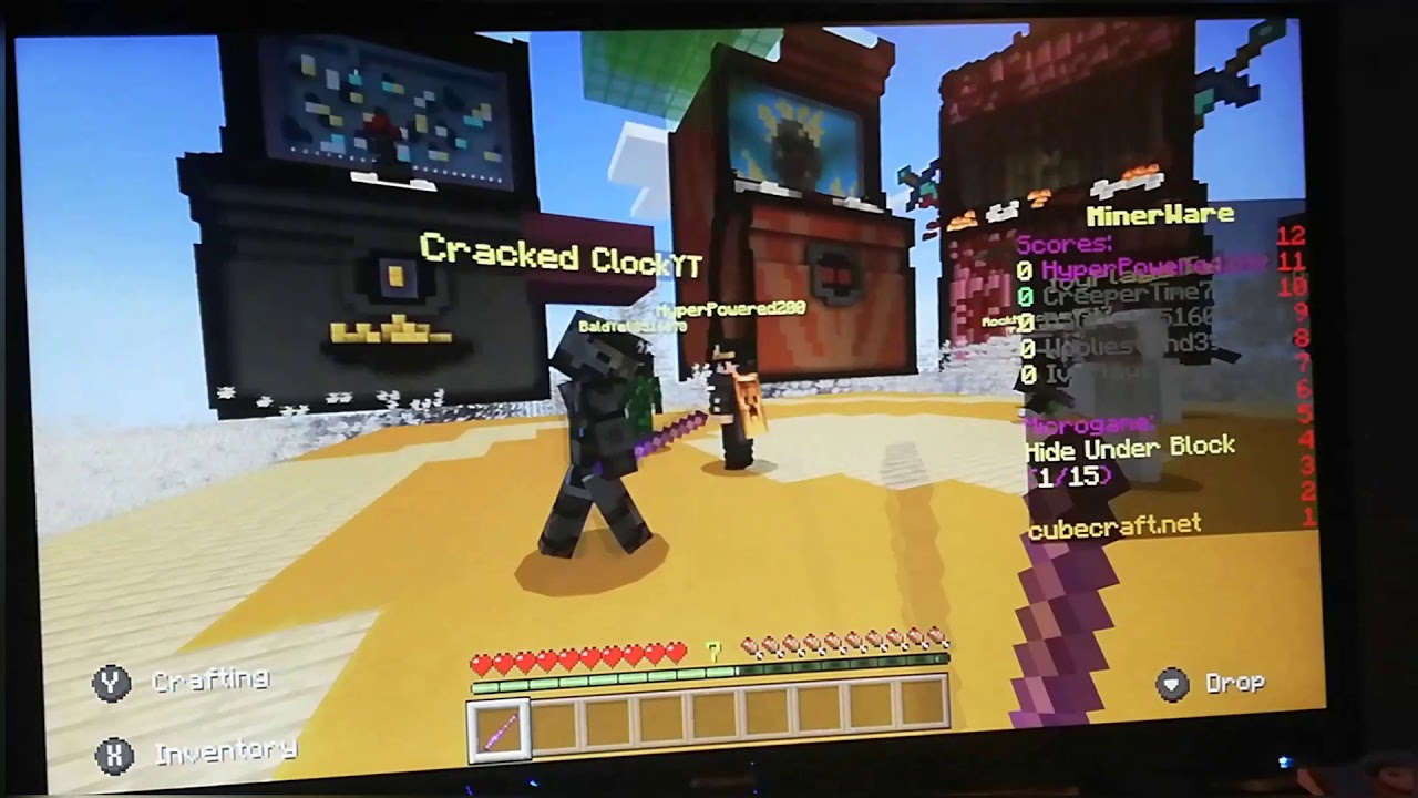 MinerWare on Cube Craft Games ft. Cracked ClockYT - YouTube