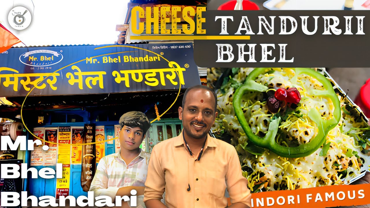 Tandoori cheese bhel 😋 | MR. BHEL BHANDARI | indore famous dishe… - YouTube