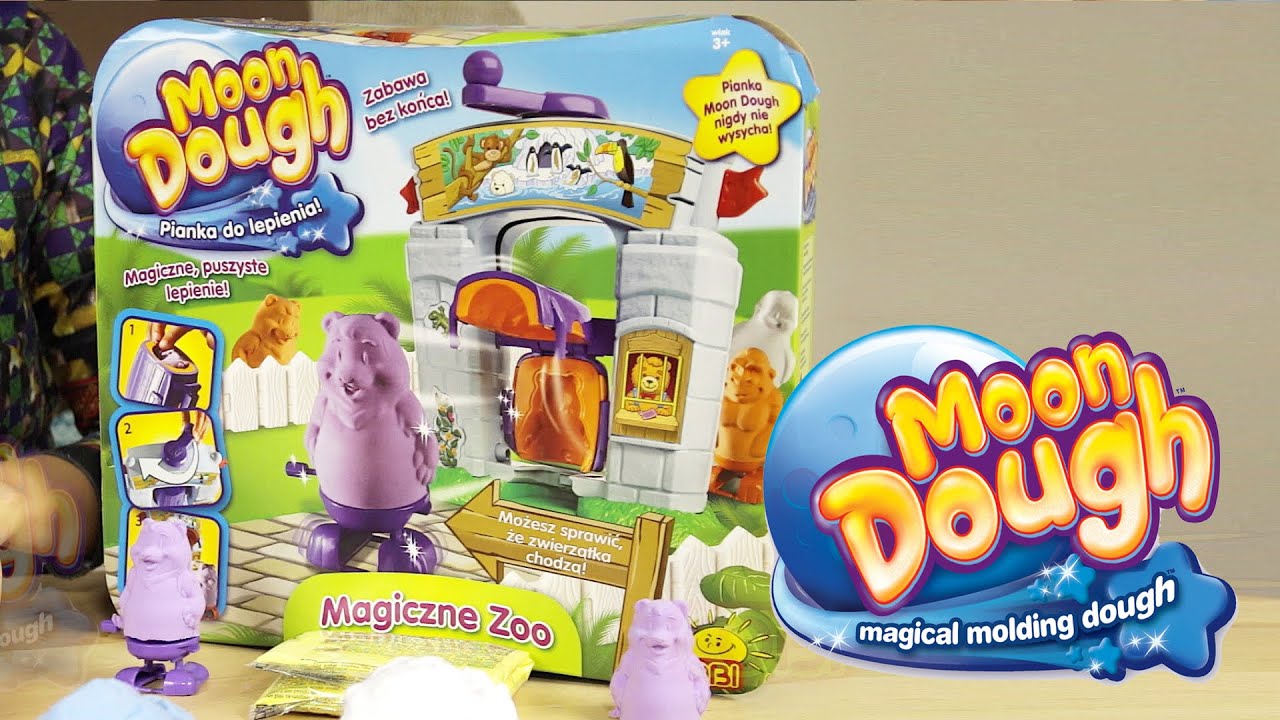 Moon Dough - Magiczne Zoo - YouTube