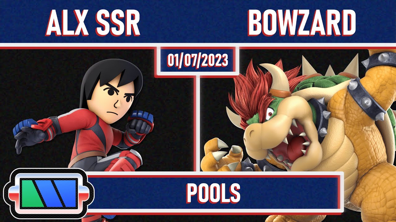 Charging Station # 02 | ALX SSR (Mii Brawler) vs BowZarD (Bowser ...
