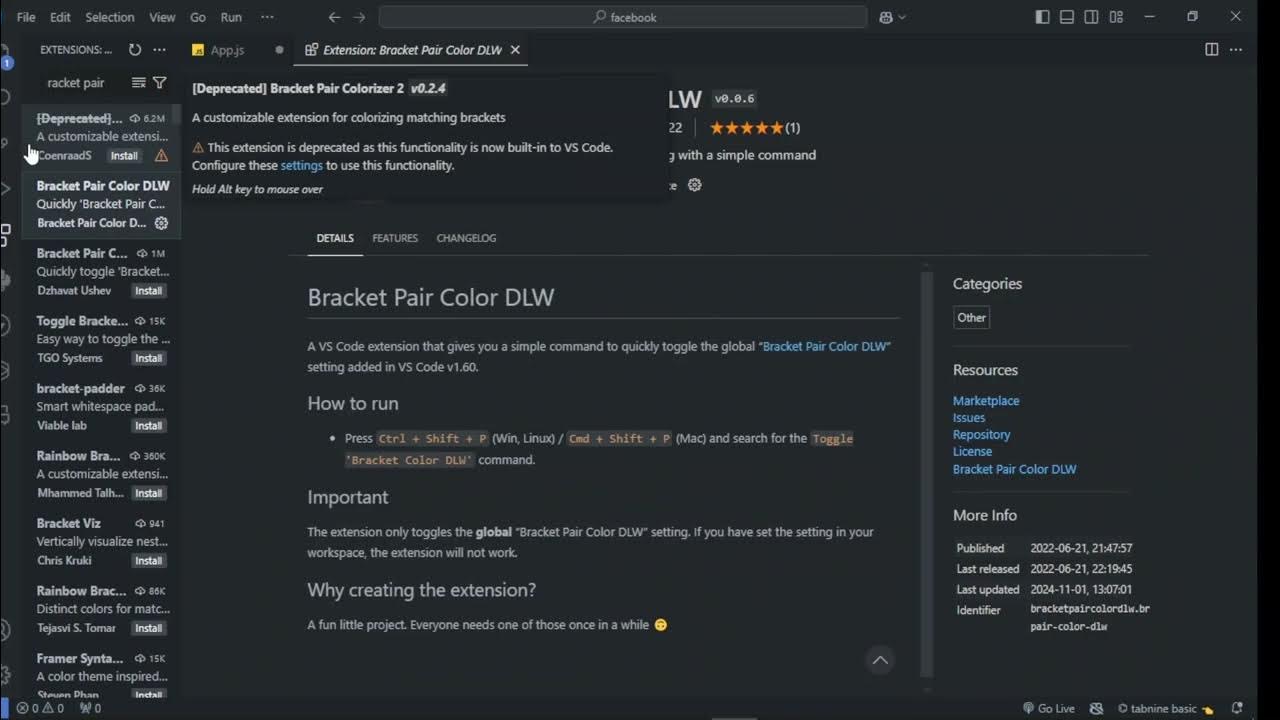 Visual Studio Code Extensions Setup: Build the Best Facebook Clone - YouTube