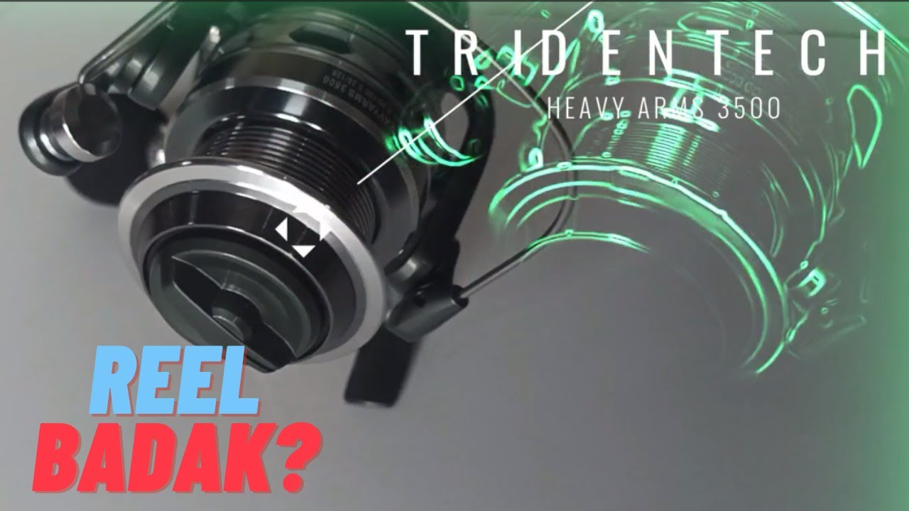 Pembuktian Reel yang Katanya Badak | Tridentech Heavy Arms 3500 - YouTube