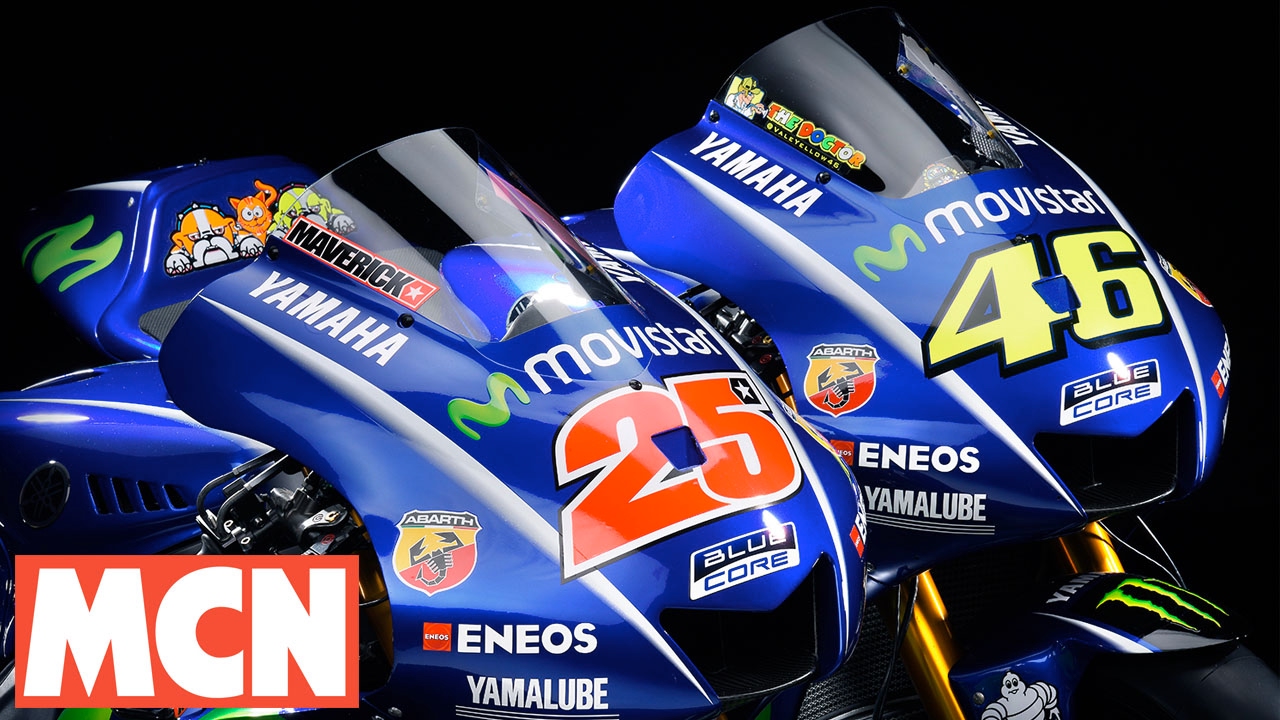 Yamaha unveil 2017 MotoGP machine | Sport | Motorcyclenews.com - YouTube