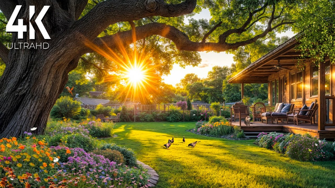 🍃 Spring Garden Serenity | Nature’s Melody & Spring Wind for Ultimate ...
