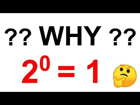 Why 2 to the power 0 is 1 ? By Gaurav Chaudhary | Mr. Gaurav - YouTube