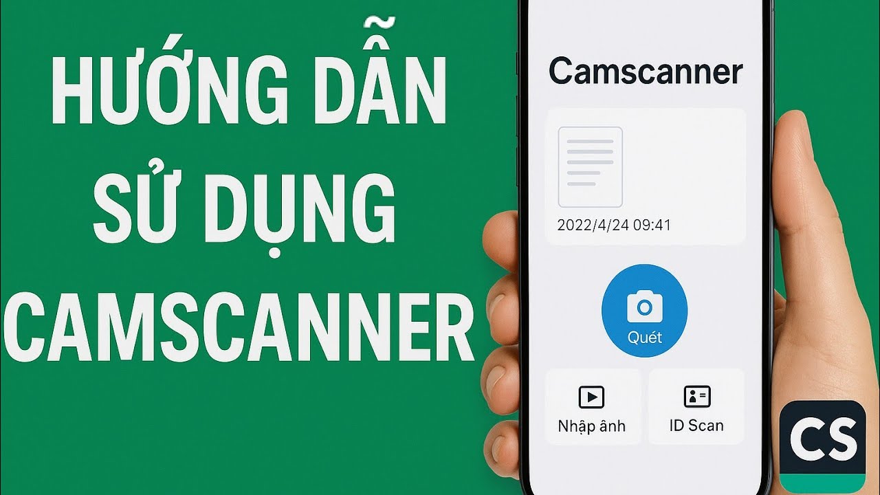 Scan tài liệu bằng điện thoại với CamScanner - YouTube
