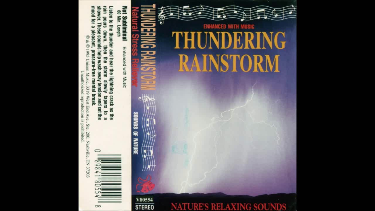 Thundering Rainstorm - Nature's Relaxing Sounds (1991) FULL ALBUM - YouTube