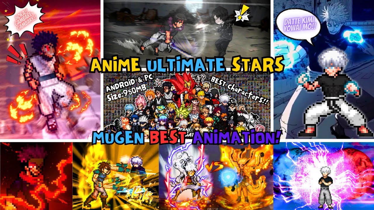 RELEASE!! ANIME Super Battle Stars Mugen Best Characters Update 2024 ...