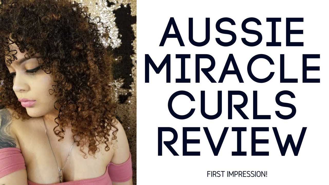 Aussie Miracle Curls Line Review Youtube