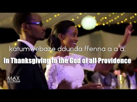 SSANYU, MWALIMU Ssozi, Sarah Uwera (Wedding) DEDICATION, 2020 Copyright Reserved
