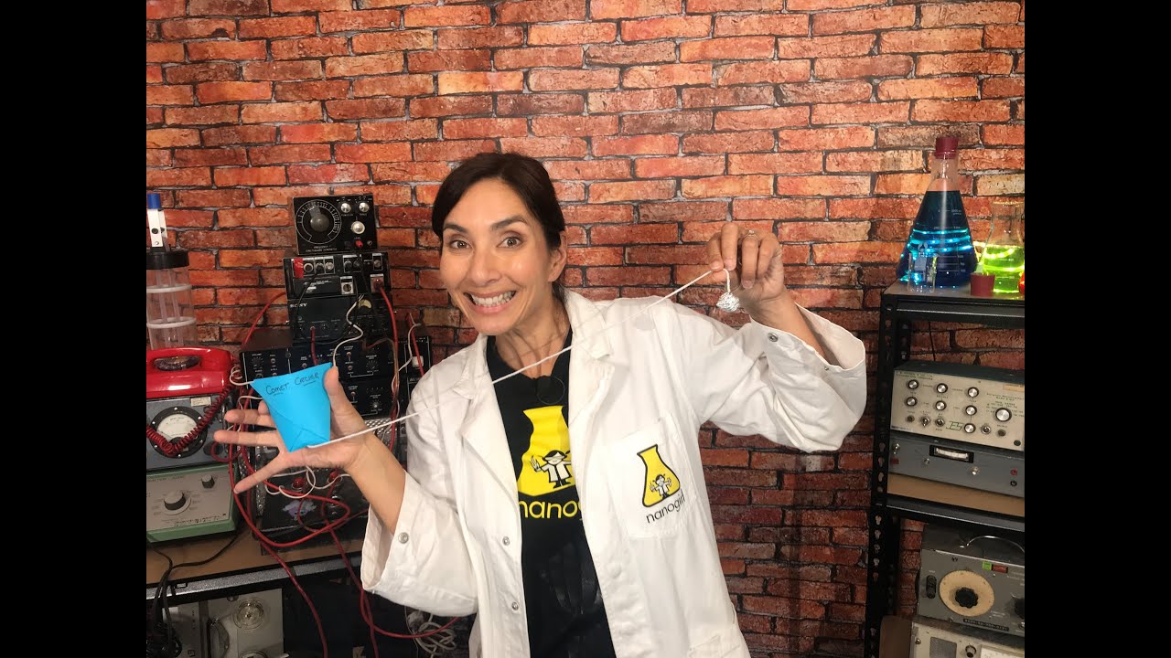 S5E2: Make your own Comet Catcher! | Nanogirl's Lab | STEM activities ...