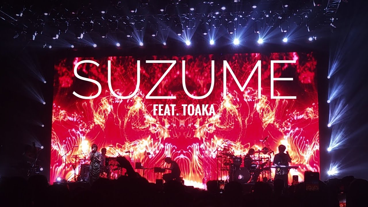 [4K] Radwimps - Suzume feat. Toaka Live in Jakarta 2024 FanCam - YouTube