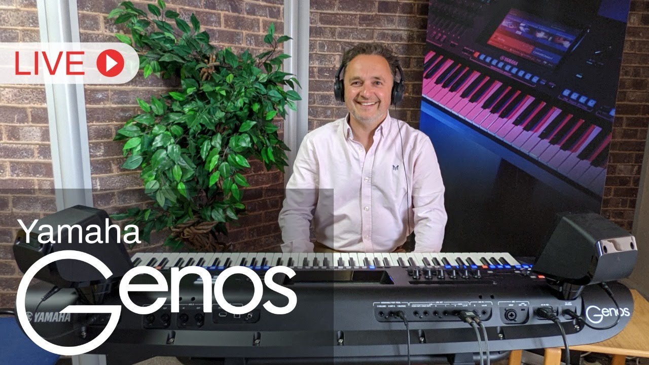 Casual Keyboards LIVE (#4) - Yamaha Genos tips, tricks and playing with ...