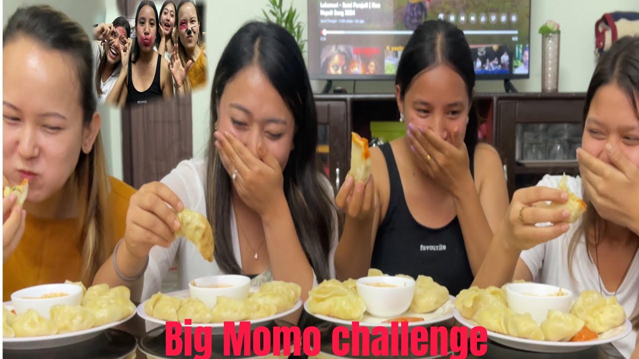 AGAIN BIG MOMO CHALLENGE 😁 WITH SISTERS || PUNISHMENT || - YouTube