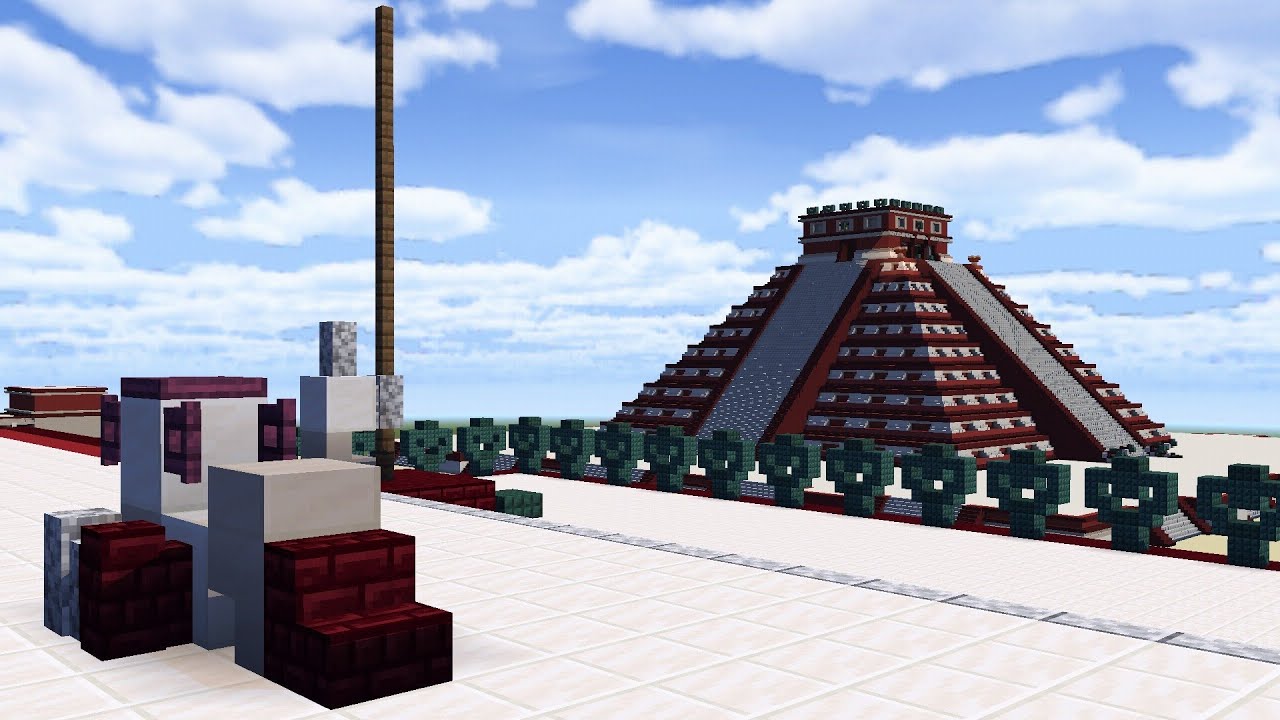 Chichén Itzá: Avance del mapa. Minecraft. - YouTube