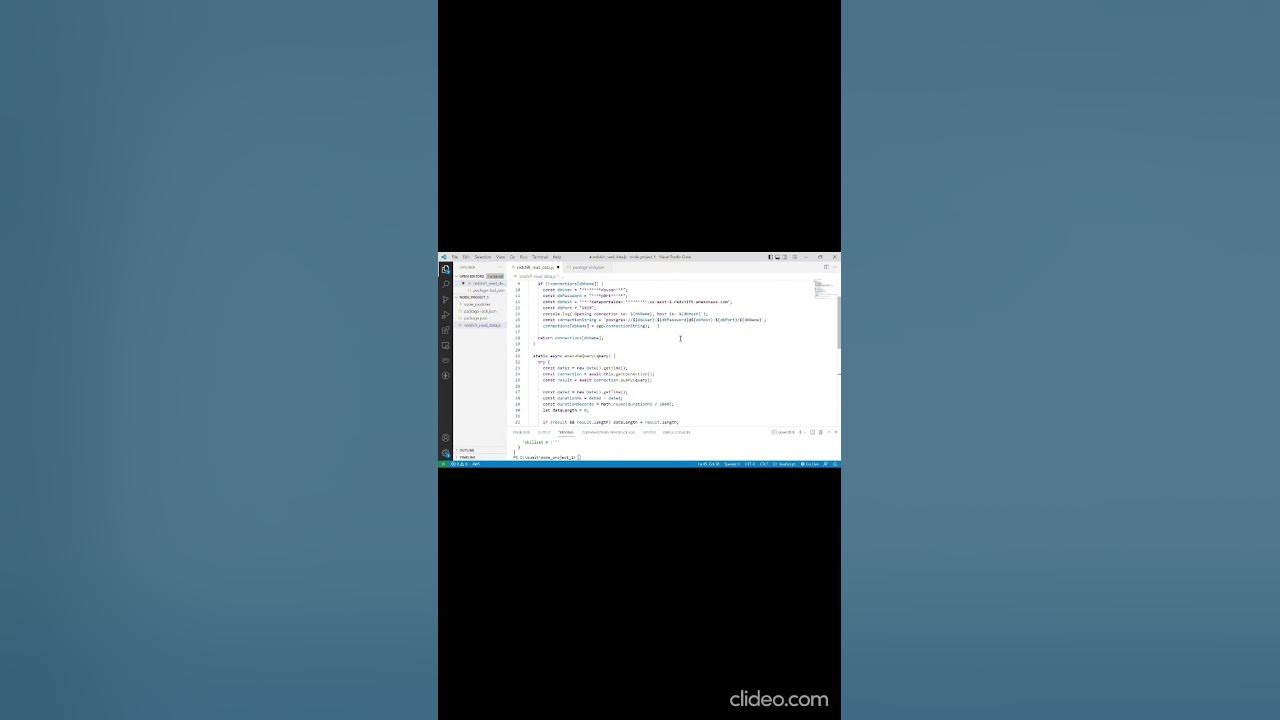 Redshift Pyspark Code Nodejs Read Data From Redshift Using Node Js Shorts Youtube