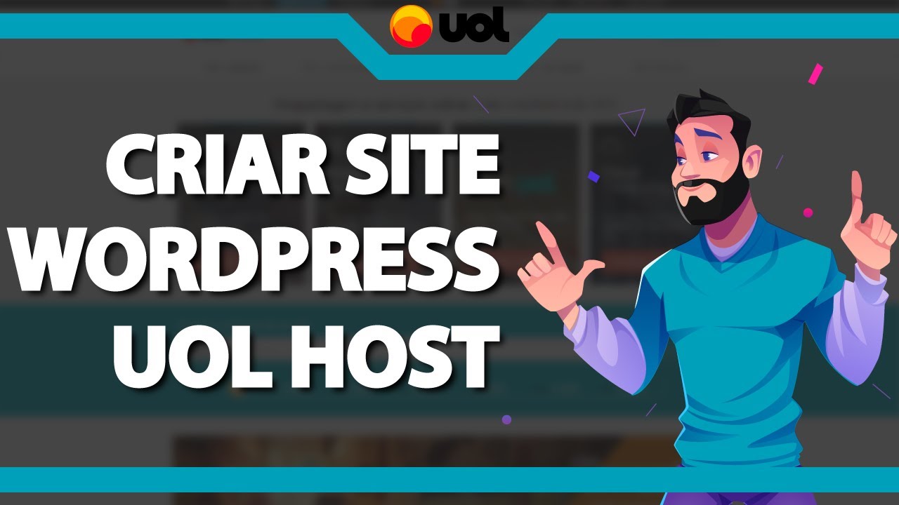 Como criar um SITE WORDPRESS na Uol Host 2022 - Passo a passo e Sem ...
