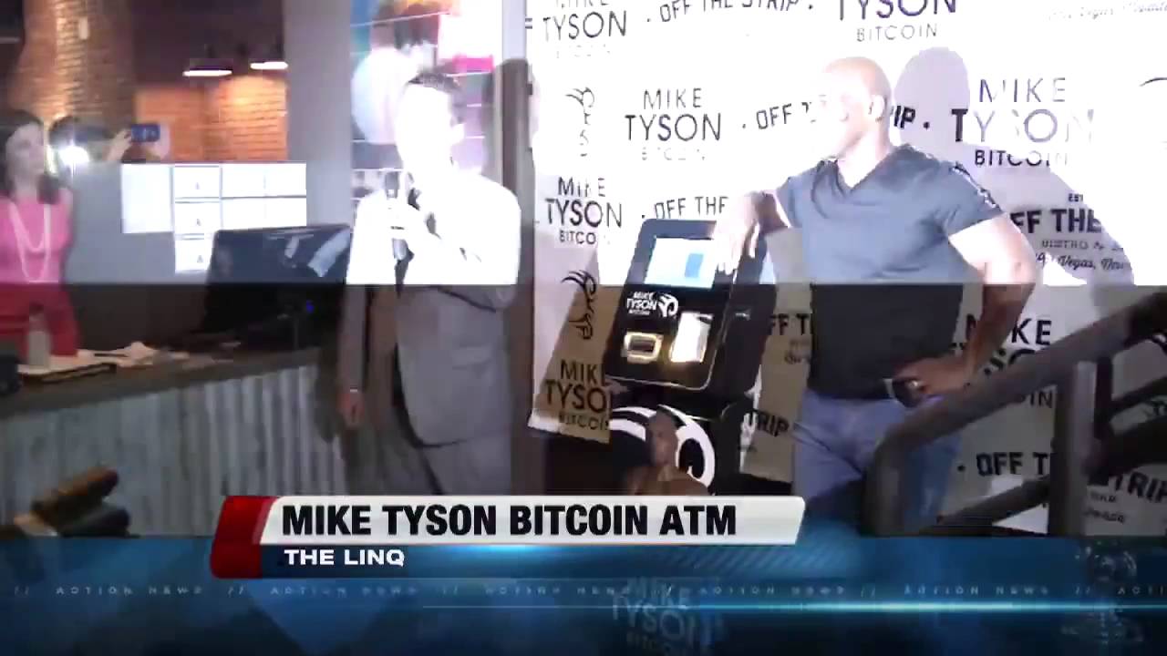 Mike Tyson Bitcoin ATM - YouTube