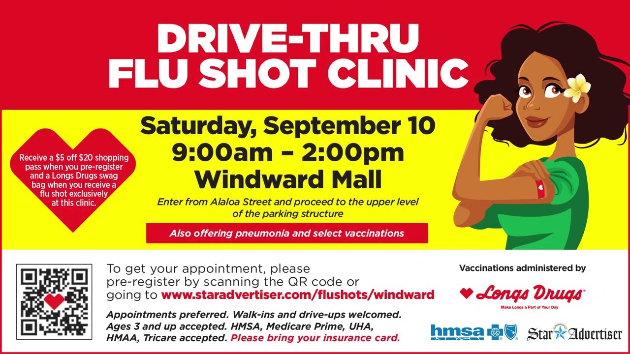 Longs DRIVE-THRU Flu Shot - YouTube