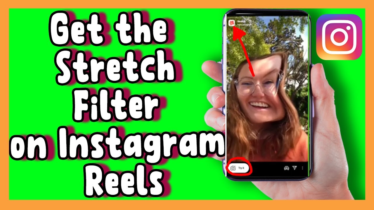 How to Get the Stretch Filter on Instagram Reels - YouTube