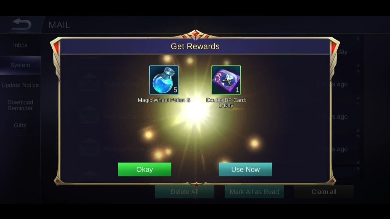 Redeem 5 Magic Wheel Potion S | Jolly Gifts Event | Mobile Legends ...