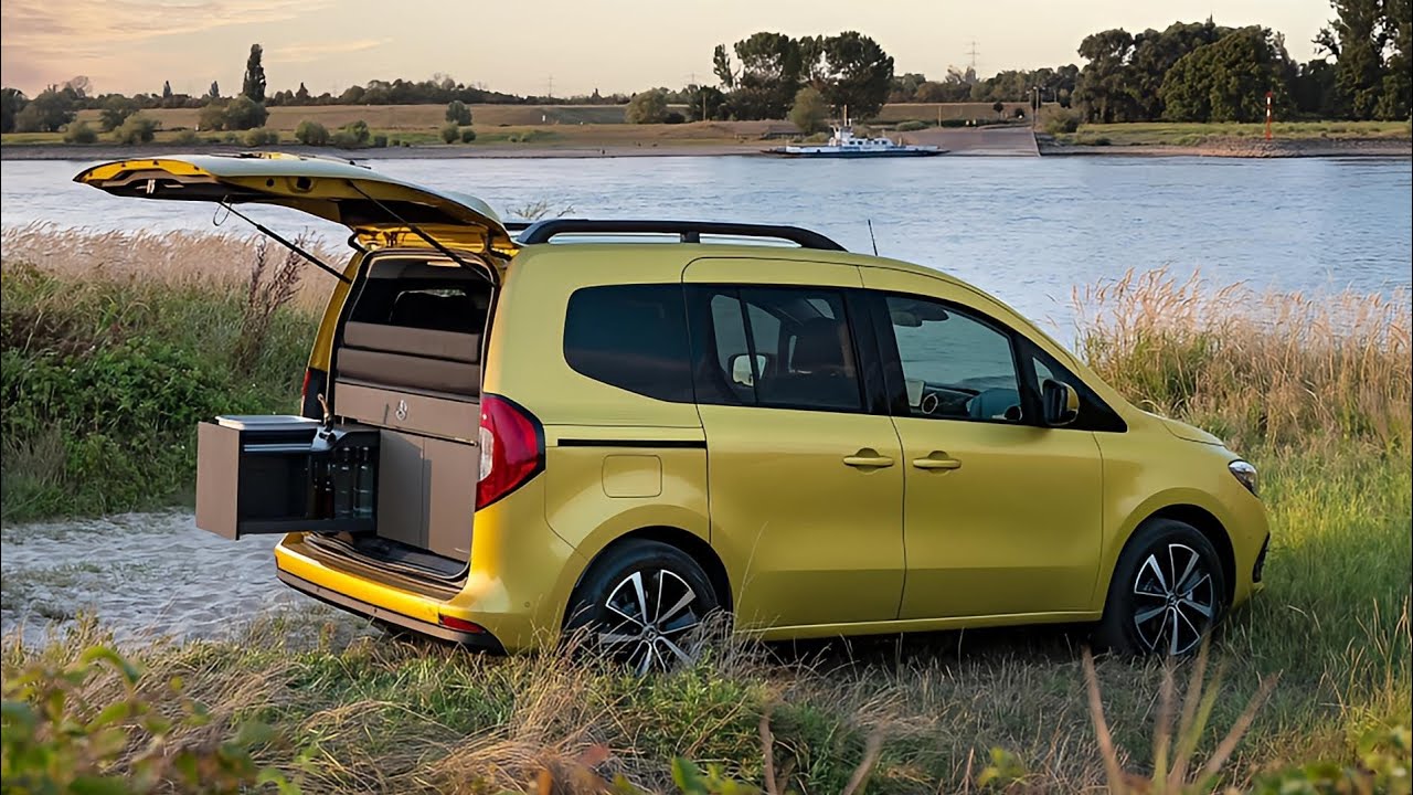 All New 2023 Mercedes T Class Marco Polo campervan - First Look - YouTube