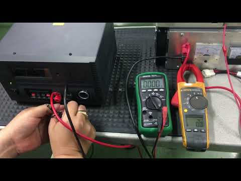 Power supply linear YAESU FP-1030A - YouTube