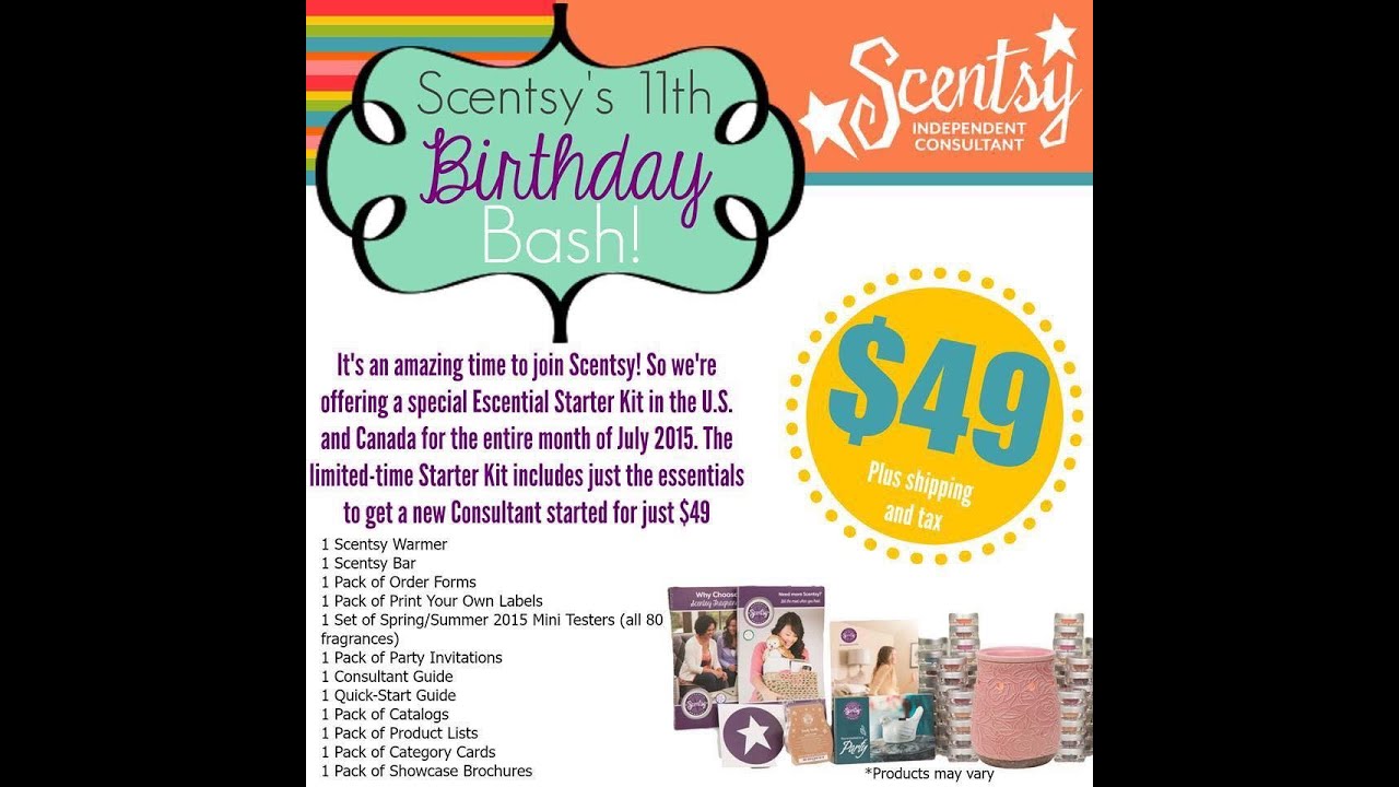 Grow Your Team | Join Scentsy Sale | July Special to Join Scentsy - YouTube
