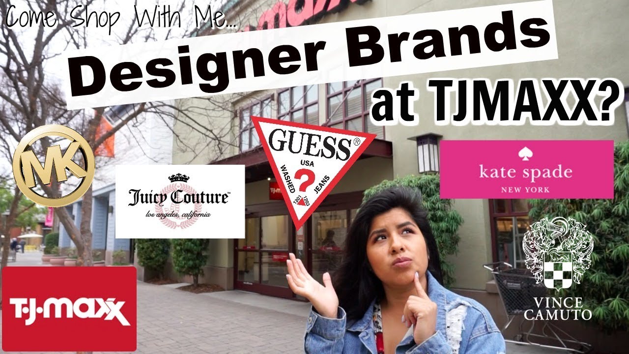 Come Shop With Me: What Designer Brands Are At TJMAXX? | High End Finds ...